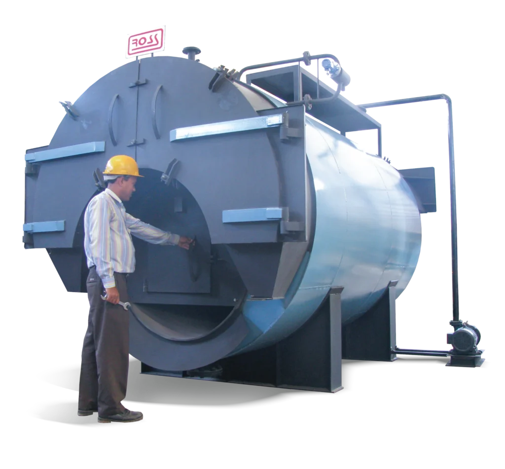 SIGMA Series Solid Fuel Horizontal Shell Hot Water Generators